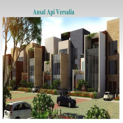 Ansal Api Versalia Sector 67A Gurgaon | PPT