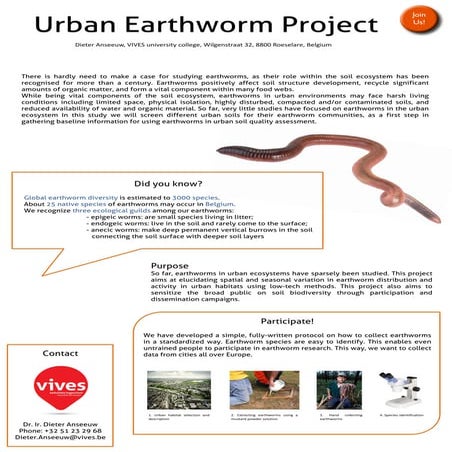 Urban Earthworm Project | PDF