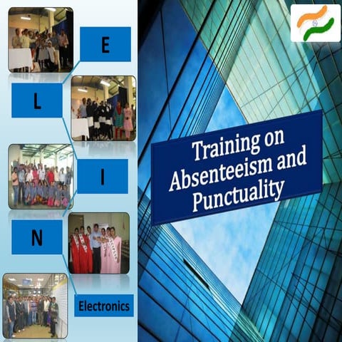 Corporate Training - Absenteeism and punctuality | PPT