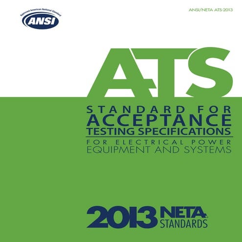 Standard for Acceptance Testing Especifications | PDF