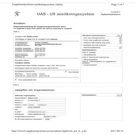 Älska livet 2014 - styrelseprotokoll | PDF