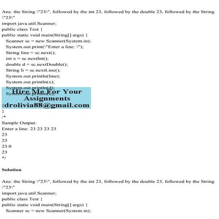 Ans the String 23, followed by the int 23, followed by the doub.pdf