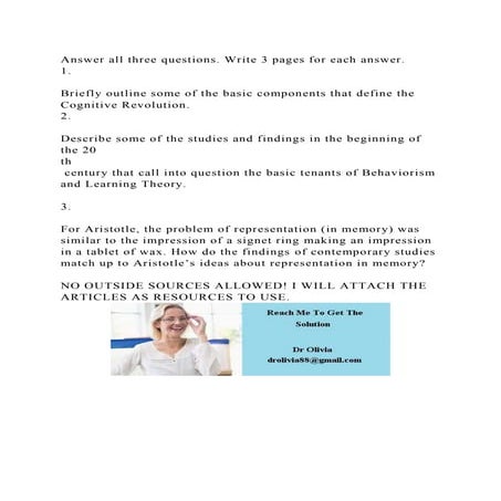 Answer all three questions. Write 3 pages for each answer. 1.B.docx