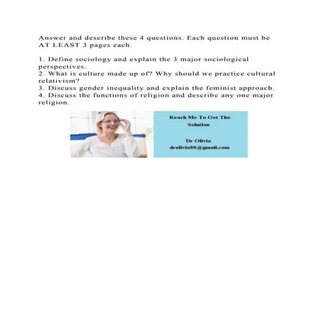 Answer and describe these 4 questions. Each question must be AT LEAS.docx