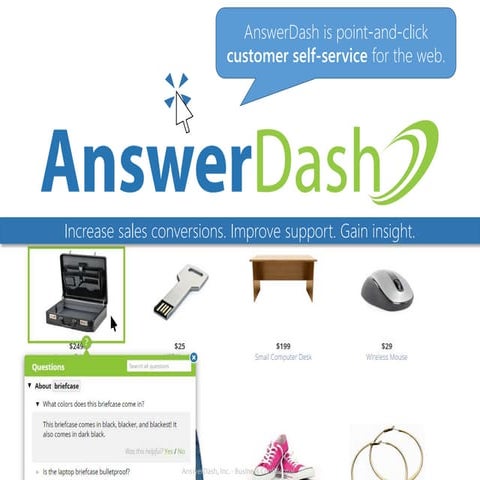 AnswerDash for E-Commerce (3 mins) | PPTX