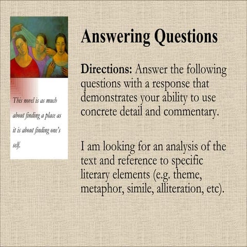 Answering Questions | PPT