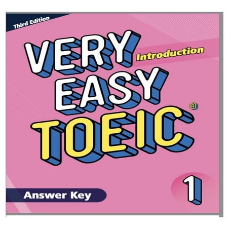 Answer key-Very easy TOEIC 1.pdf
