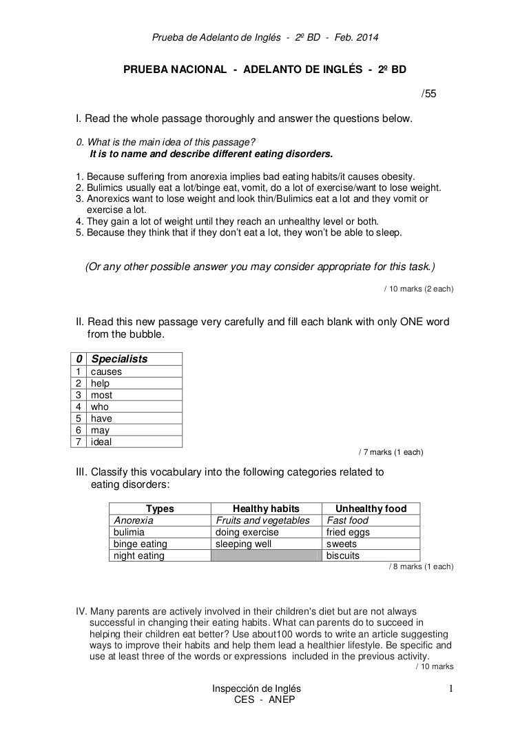 Answer Key Prueba De Adelanto 2 Bd 2014 1 answer-key-prueba-de-adelanto-2-bd-2014-1