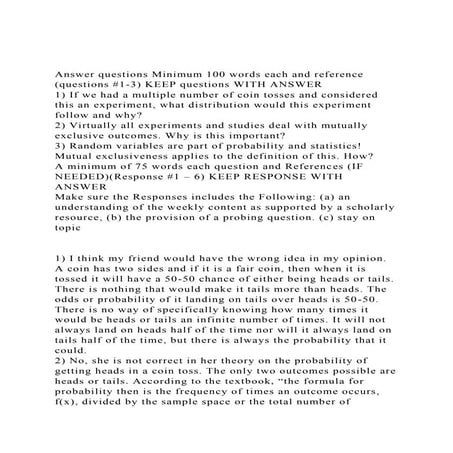 Answer questions Minimum 100 words each and reference (questions.docx | Physics | Science