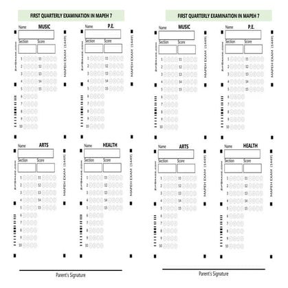 answer sheet exam.docx