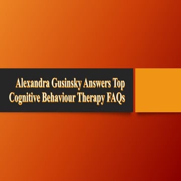 Treatments Available for Anxiety - The Linden Method | PDF