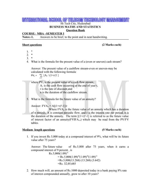 Additional Mathematics CSEC SBA Sample | DOCX | Physics | Science