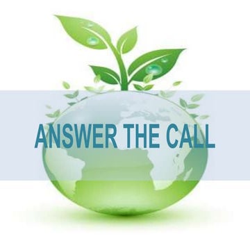 Answer The Call | PPT