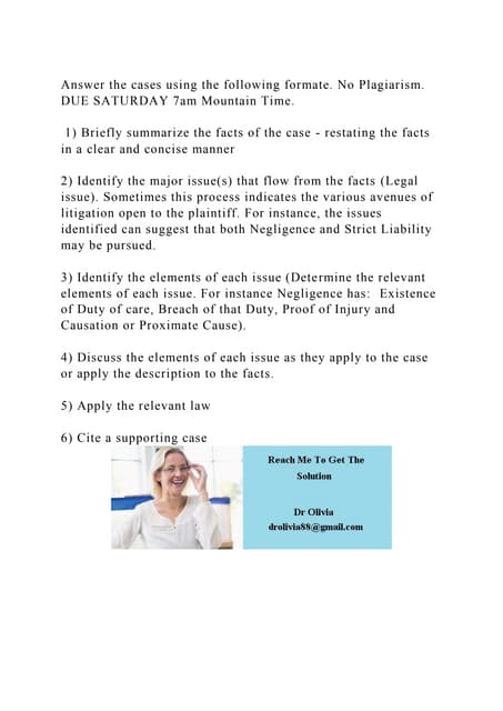 Answer the following case study questions attached in the files .docx