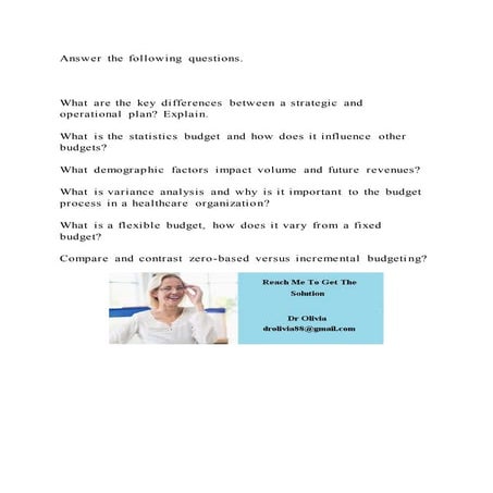 Answer the following questions.What are the key differences | DOCX