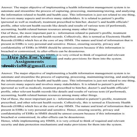 Answer The major objective of implementing a health information man.pdf