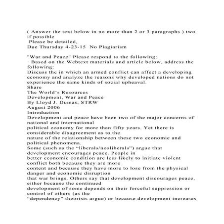 ( Answer the text below in no more than 2 or 3 paragraphs ) two if.docx