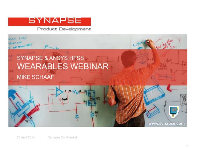 Mike Schaaf -- Synapse ANSYS HFSS Antenna Design | PPT Mike Schaaf -- Synapse ANSYS HFSS Antenna Design | PPT