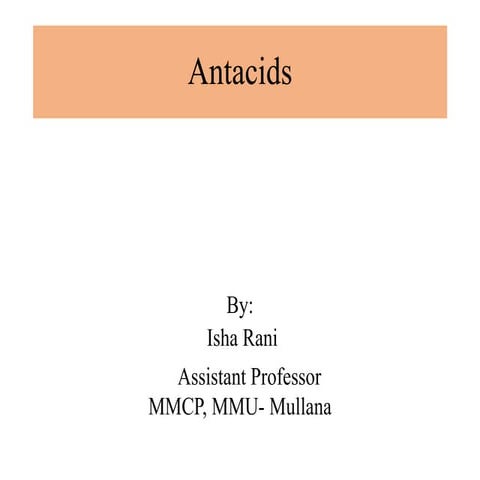 Antacids | PPT
