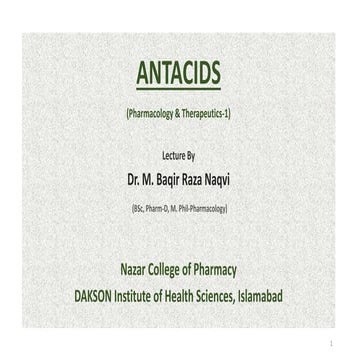 Antacids. Pharmacology by Baqir Naqvi.pptx