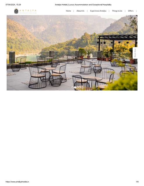 Live the Antalya Way at Antalya Hotel in Rishikesh | PDF