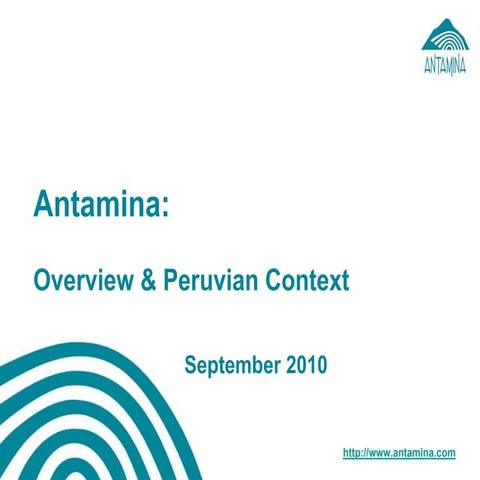 Antamina 2010 | PDF
