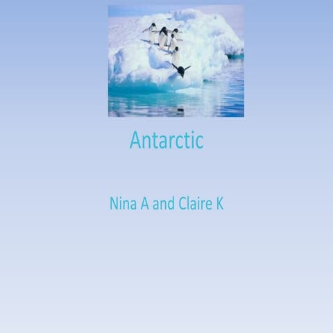 Antarctic | PPT