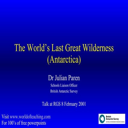 Antarctica | PPT