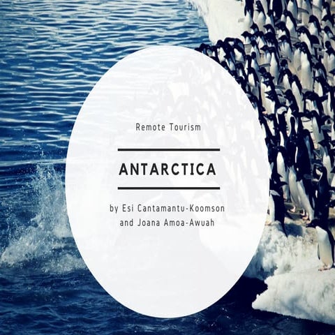 Remote tourism -Antarctica | PDF