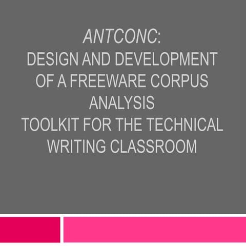 Antconc | PPTX