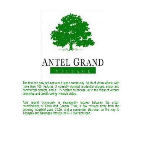 Antel Grand Village | PPS