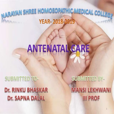 Antenatal care | PPT