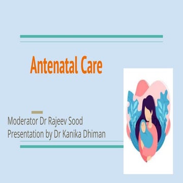 Antenatal assessment | PPT