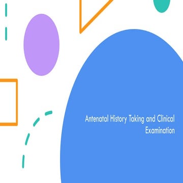 Antenatal History Taking and Clinical Examination.pptx