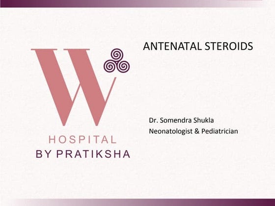 ANTENATAL CORTICOSTERIODS - RCOG GREENTOP GUIDELINE.pptx