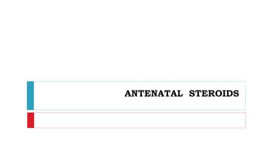 ANTENATAL CORTICOSTERIODS - RCOG GREENTOP GUIDELINE.pptx