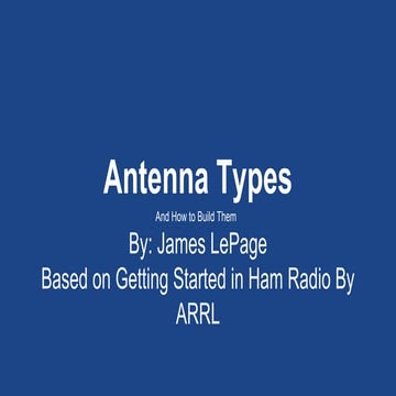 Antenna types | PPT