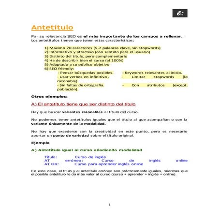 Antetítulo | DOCX