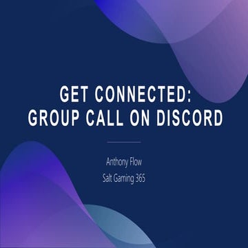 AnthonyFlow_Connected | PPT