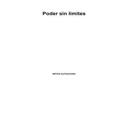 Anthony robbins poder sin límites | PDF