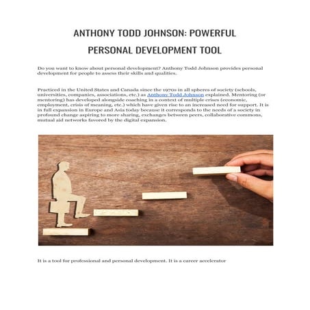 Personal Growth For Development | PDF