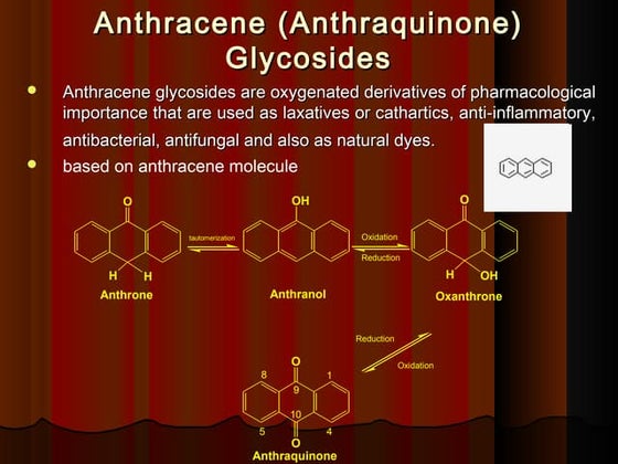anthraquinone glycosides lab ...