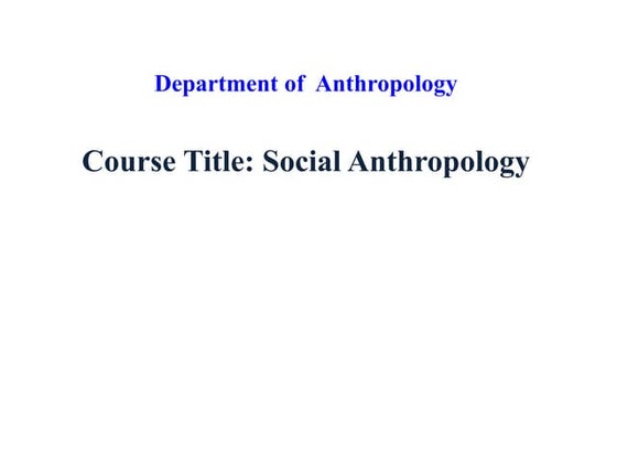 Anthropology chapter 5 training material.ppt