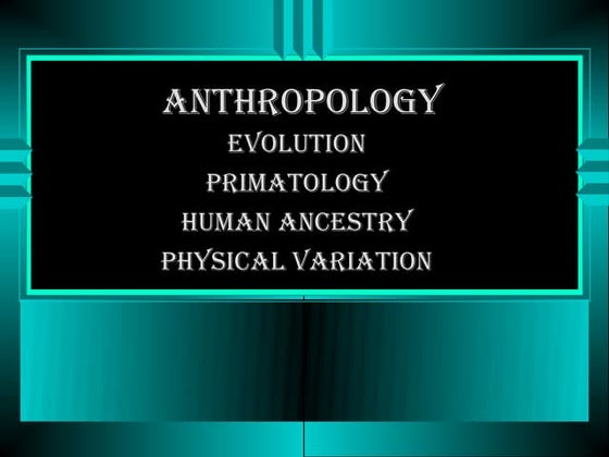 Primate Social Behavior | PPT