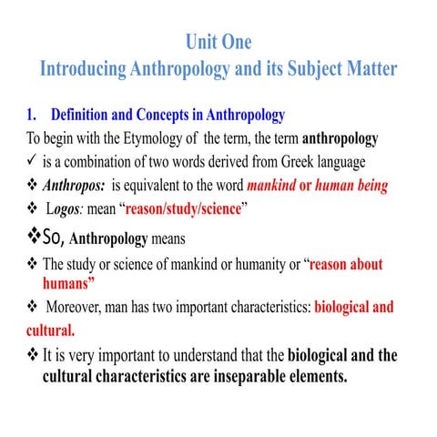 Anthropology Lecture Notes 1 (Chapters 1–5).pdf