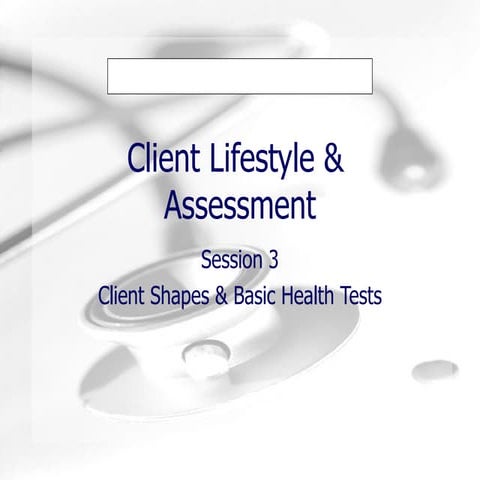 Anthropometric tests bmi & whr session 3 | PPT