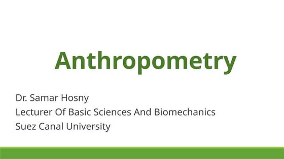 Taking Clients Body Measurement | PPT