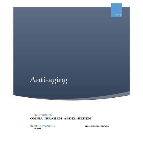 Anti-aging | DOCX