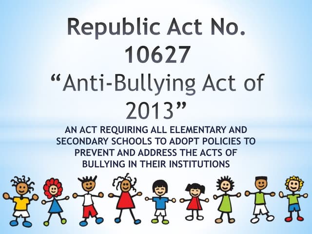 ANTI BULLYING PRESENTATION.ppt