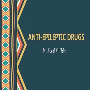 Comprehensive Overview of Anti-Epileptic Drugs and Epilepsy Management ...